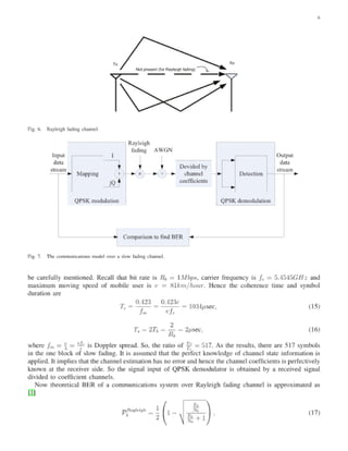 Simulation of A Communications System Using Matlab | PDF