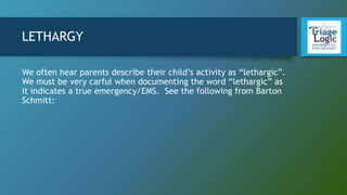 Lethargy | PPT