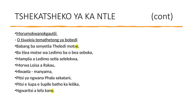LETHEBO - Tshekatsheko ya sereto (1).pptx