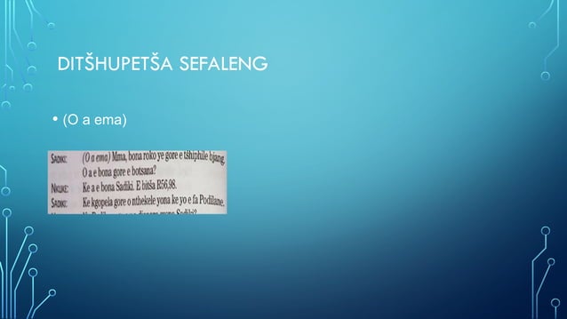 Lethebo final group presentation1 AFT220 | PPT