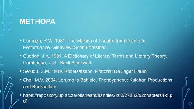 Lethebo final group presentation1 AFT220 | PPT