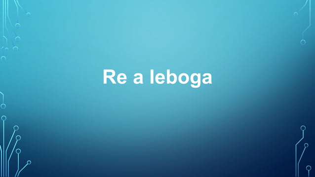 Lethebo final group presentation1 AFT220 | PPT