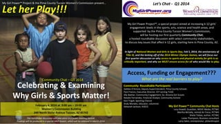 Let Her Play Overview Feb 2014 | PPTX | Sports