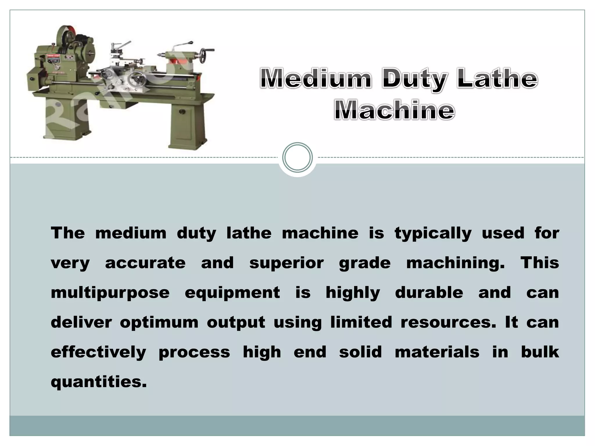 Lathe Machine Heavy Duty Lathe Machine Medium Lathe Machine Light Lathe ...