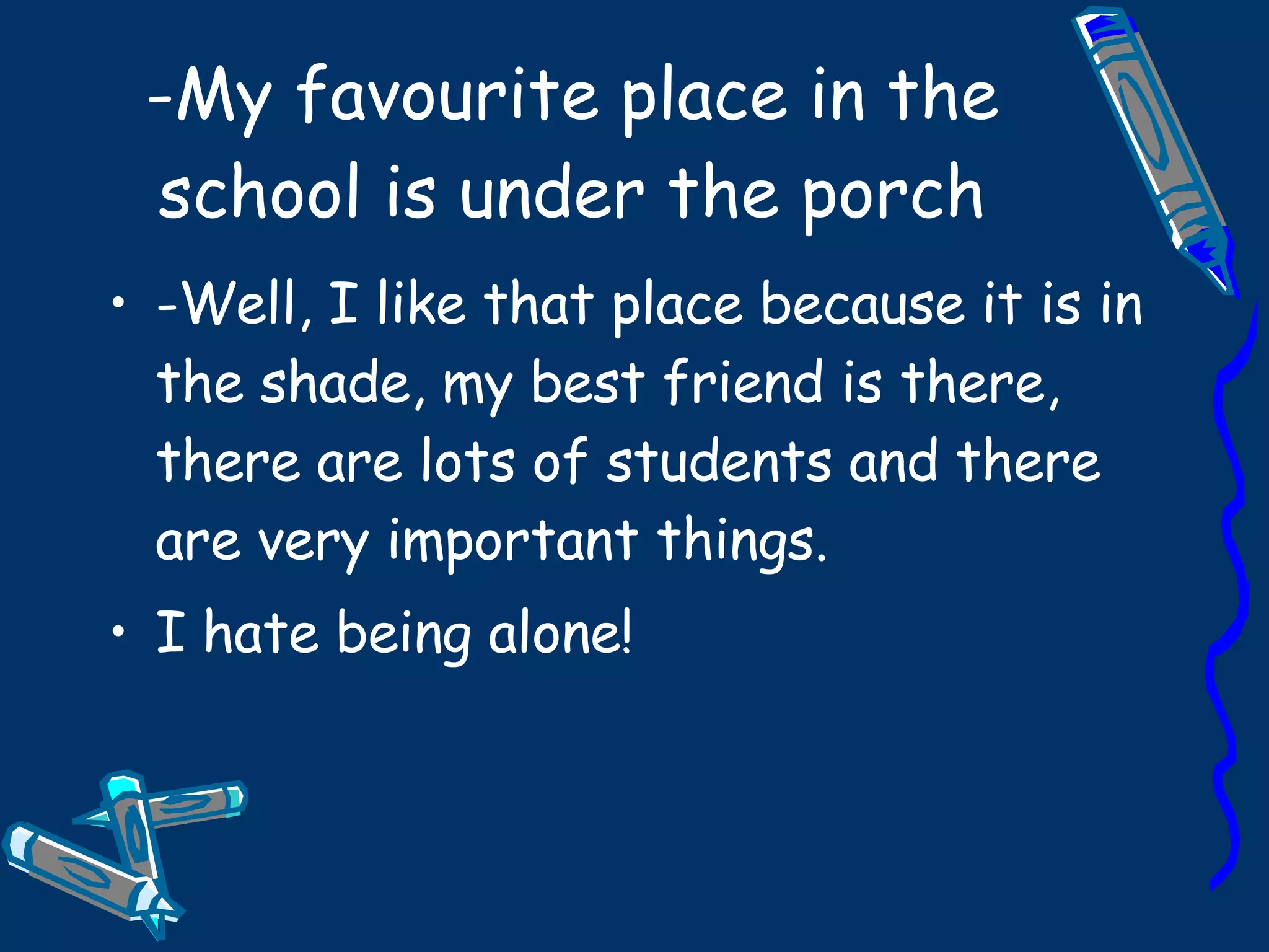 My favourite place | PPT