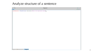 Let linguistics guide software analysis | PPT