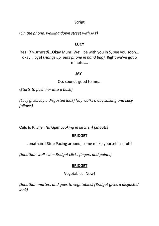 Let me Explain script | PDF