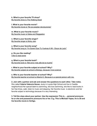 LeT me introduce... | PDF | Dating | Family and Relationships