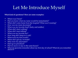 Let me introduce myself | PPT