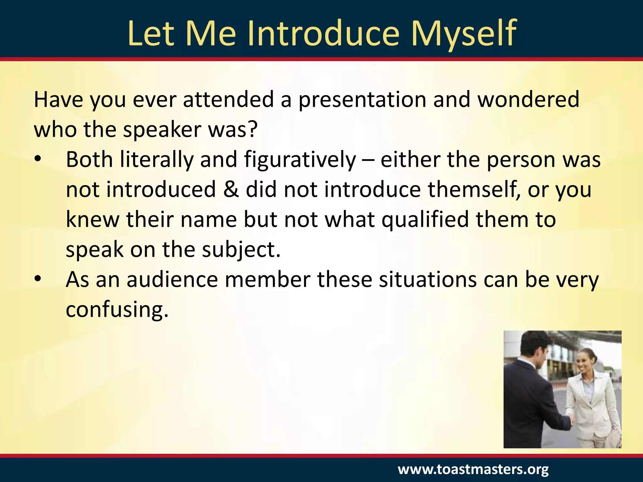 Crafting Meaningful and Compelling Speech Introductions | PPT
