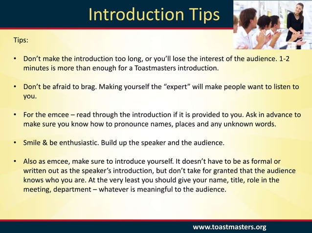 Crafting Meaningful and Compelling Speech Introductions | PPT