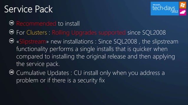 Le Top 10 des Best Practices pour SQL Server | PPT
