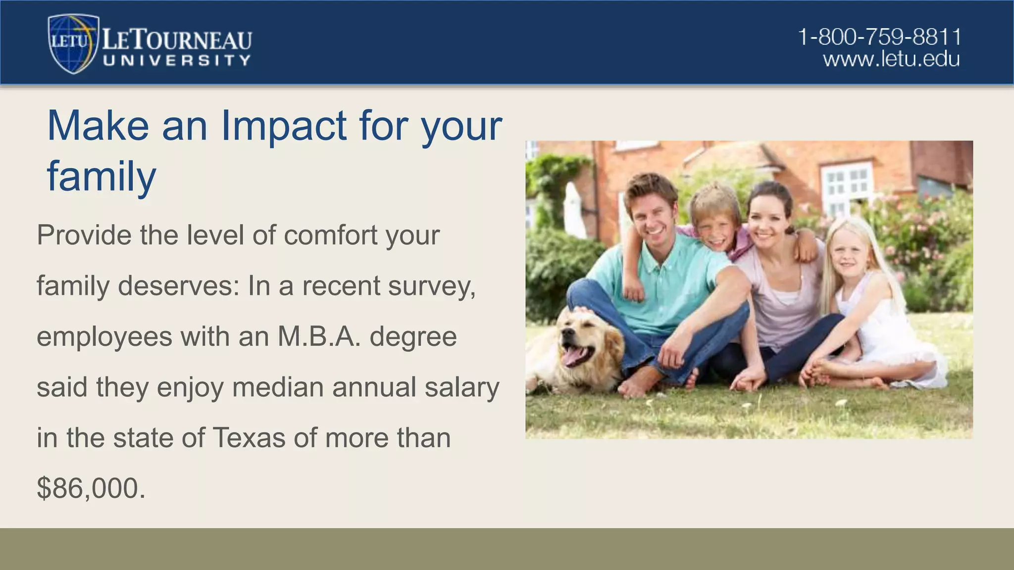 LeTourneau University - MBA (Sample) | PPT