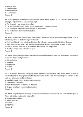 Let prof ed reviewer | PDF