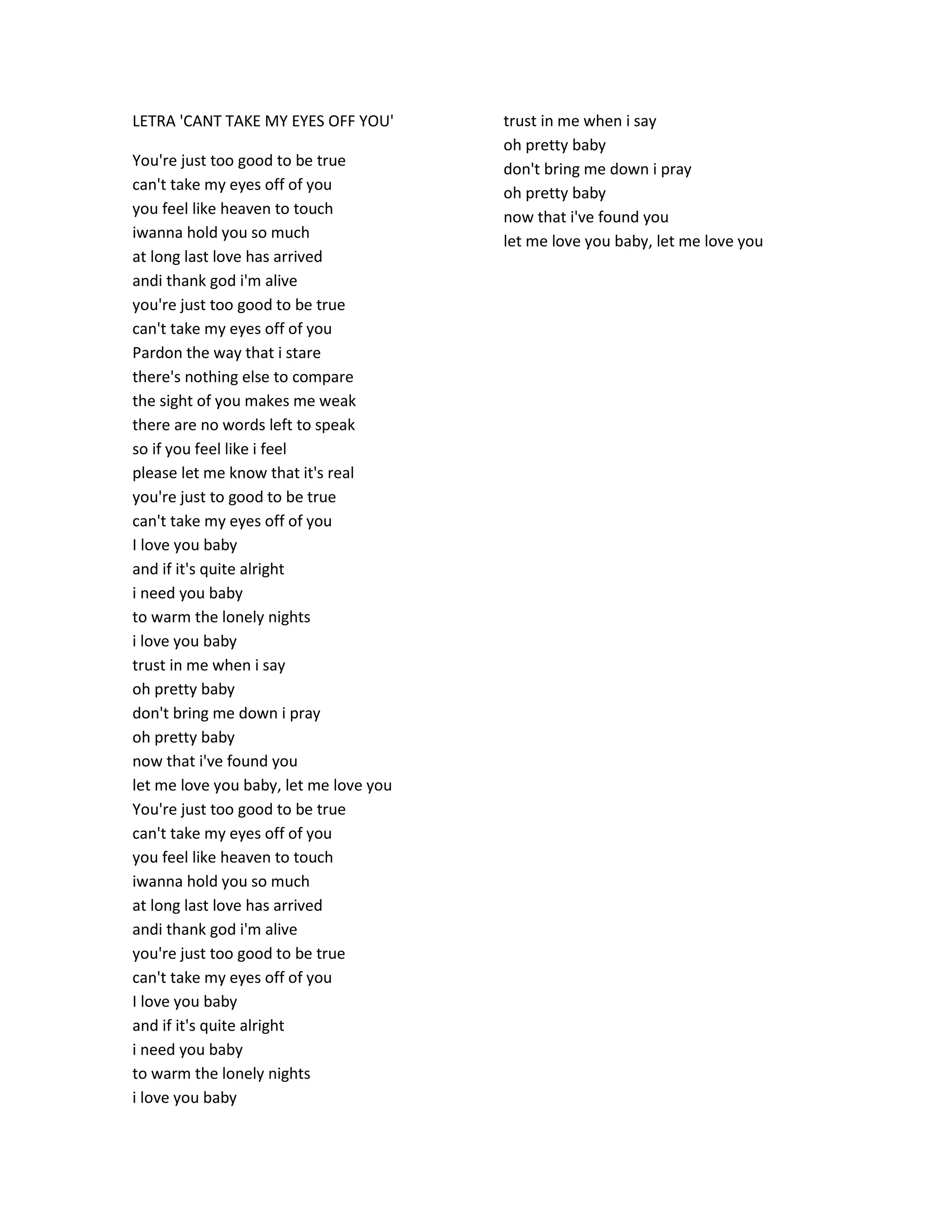 Letra | DOCX