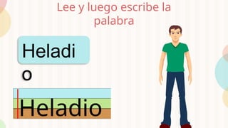 Actividades con la letra H, para primero o segundo básico | PPTX