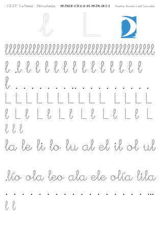 Letra l | PDF