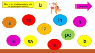 Trabajando t conociendo la letra L y sus sílabas.pptx