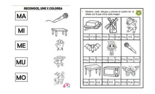 LETRA M PRIMERO BASICO CONCIENCIA FONOLOGICA | DOCX