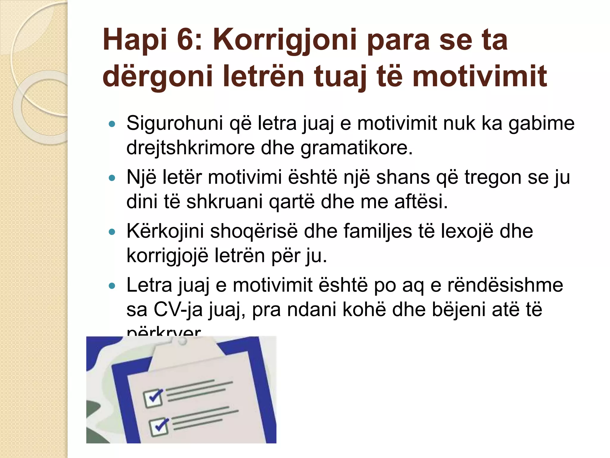Letra motivuese | PPT