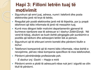 Letra motivuese | PPTX