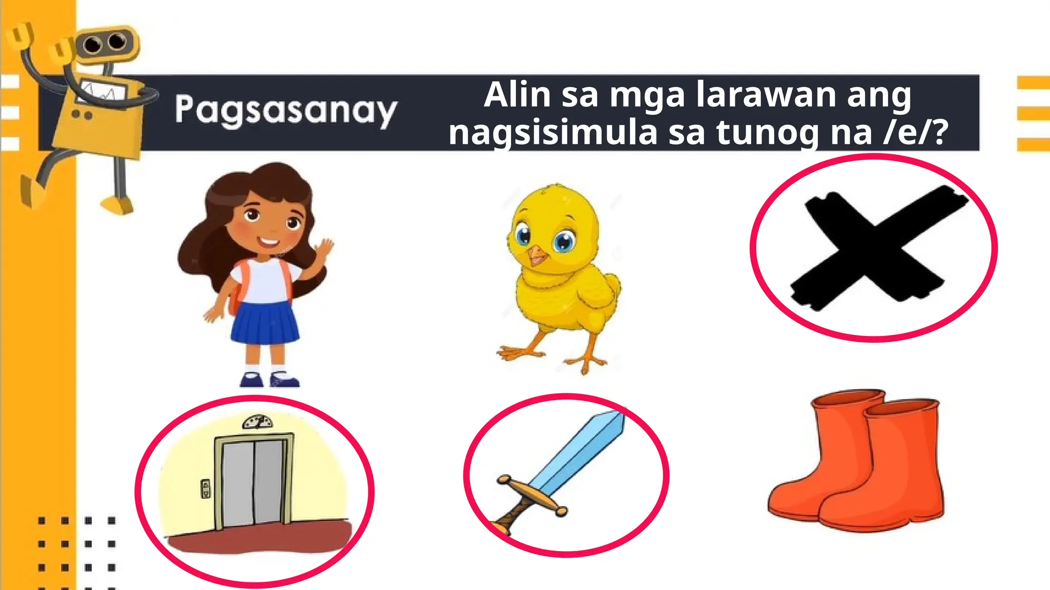 Mga LARaWANG NAGSISIMULA SA LETRANG Ee | PPTX