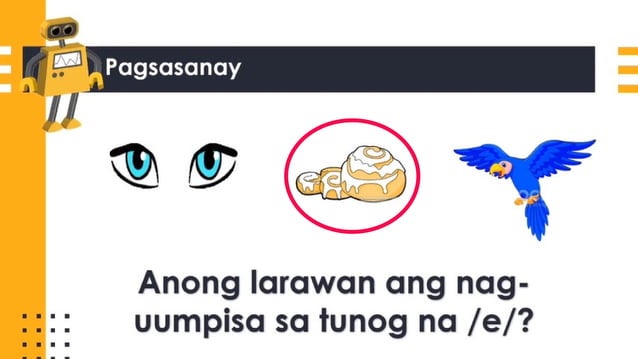 Mga LARaWANG NAGSISIMULA SA LETRANG Ee | PPTX