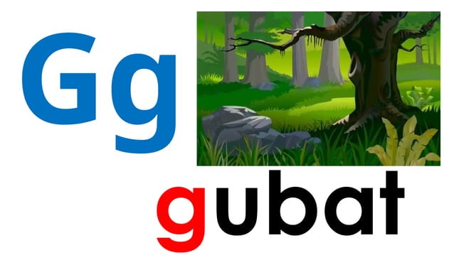 LETRANG Gg na mga larawang may tunog na /g/ | PPTX