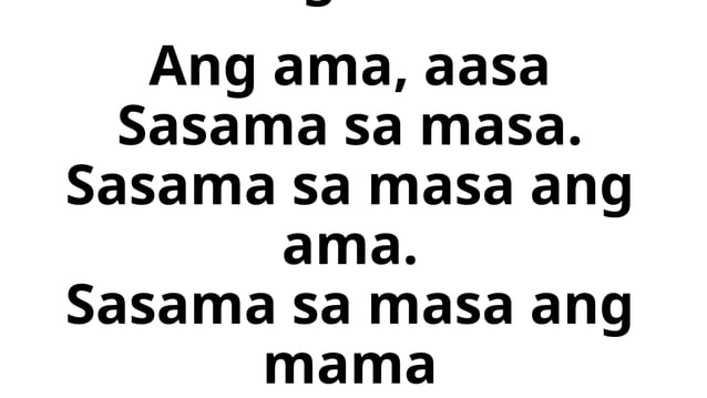 MGA LARAWANG NAGSISIMULA SA LETRANG Ii | PPTX
