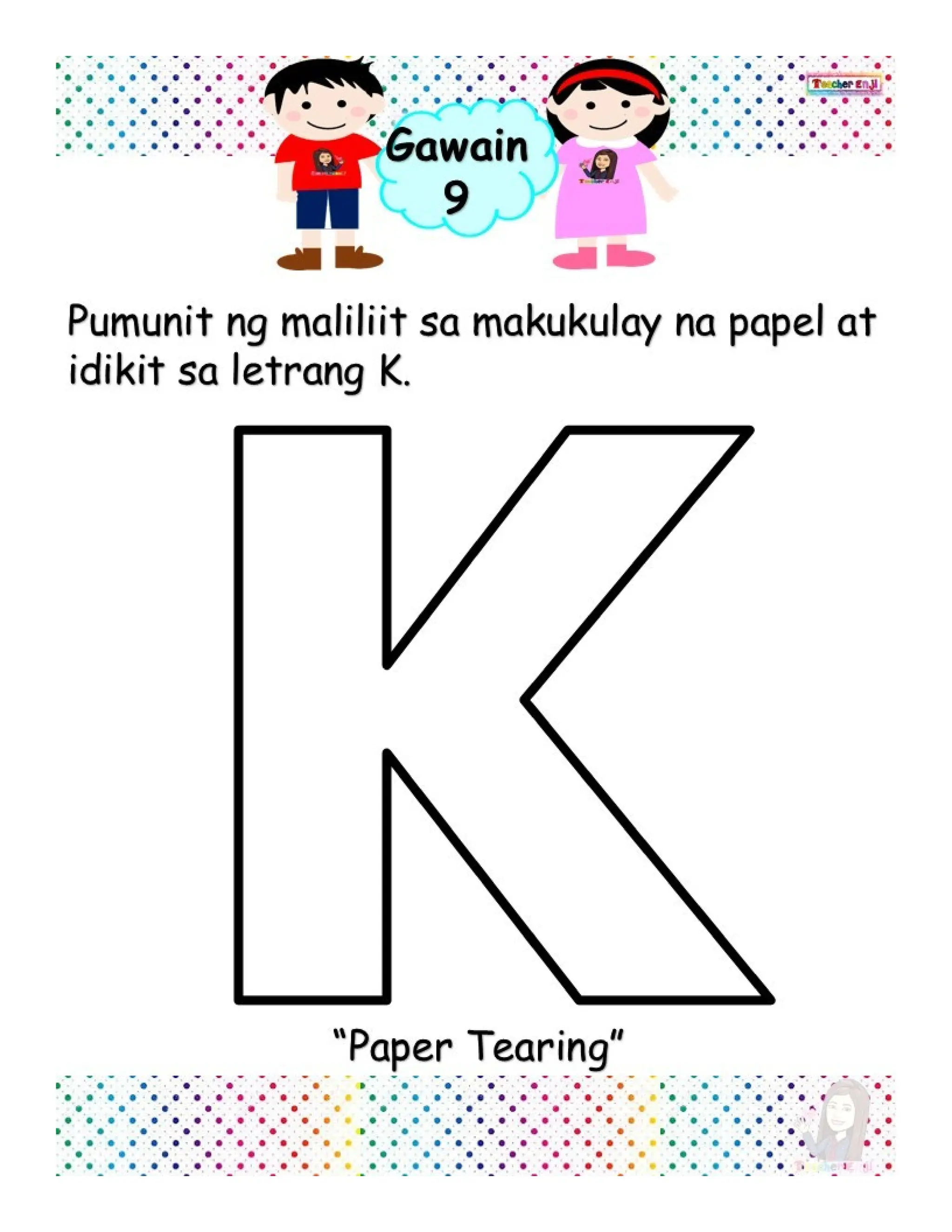 letrang KK SUPPLEMENTARY ACTIVITY FOR KINDERGARTEN | DOCX