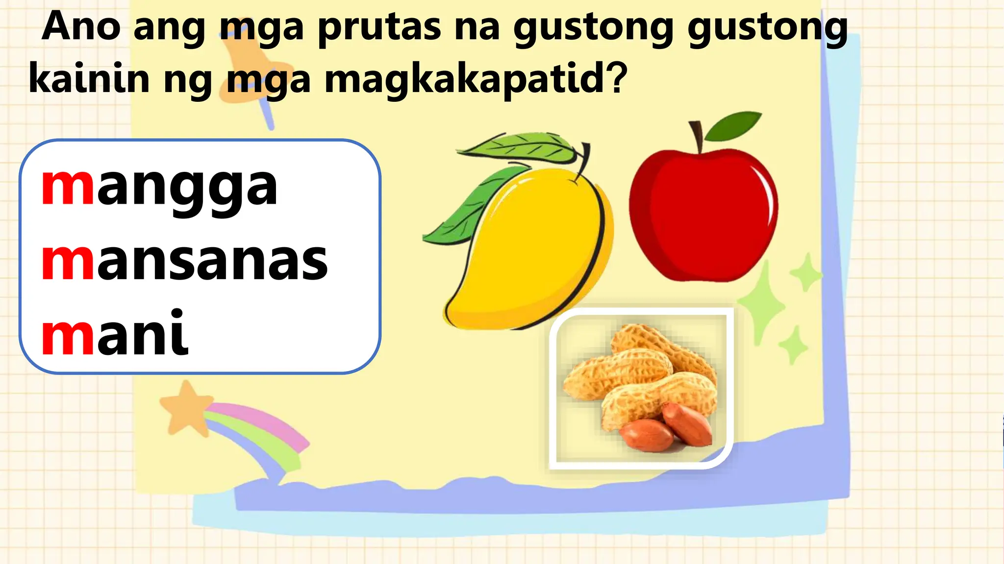 Mga tunog at mga titik Mm, Ss at Aa.pptx