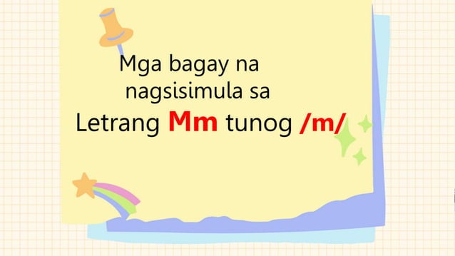 Mga tunog at mga titik Mm, Ss at Aa.pptx