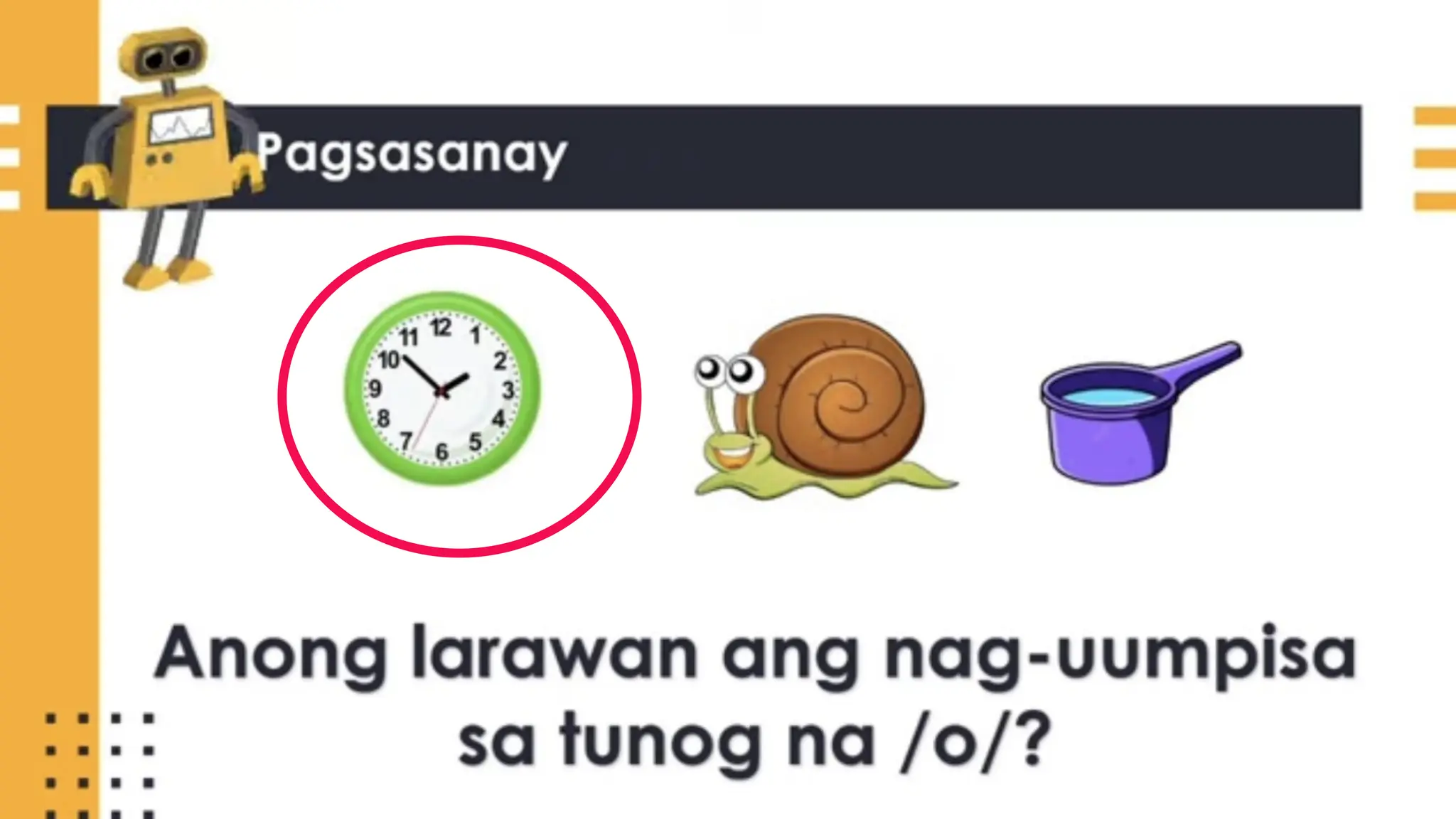 MGA LARAWANG NAGSISIMULA SA LETRANG Oo | PPTX