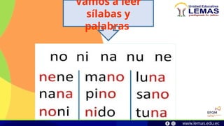 Aprendiendo la Letra N n- Fonética/Ejercicios.pptx