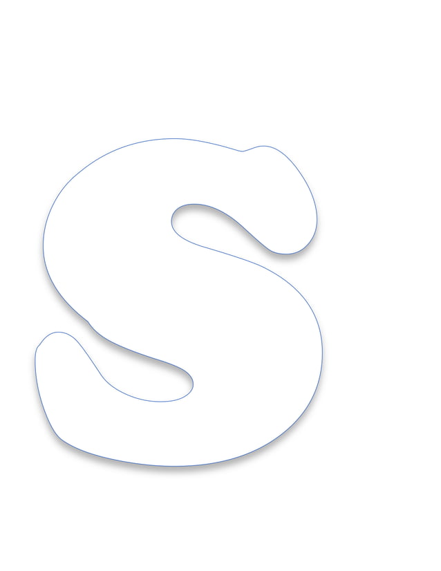 Letras grandes abecedario