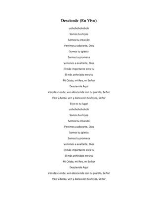 Letras miel san marcos | DOCX