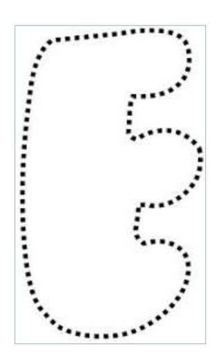 Letras pancarta pre jardin | DOCX