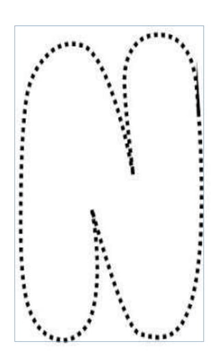 Letras pancarta pre jardin | DOCX