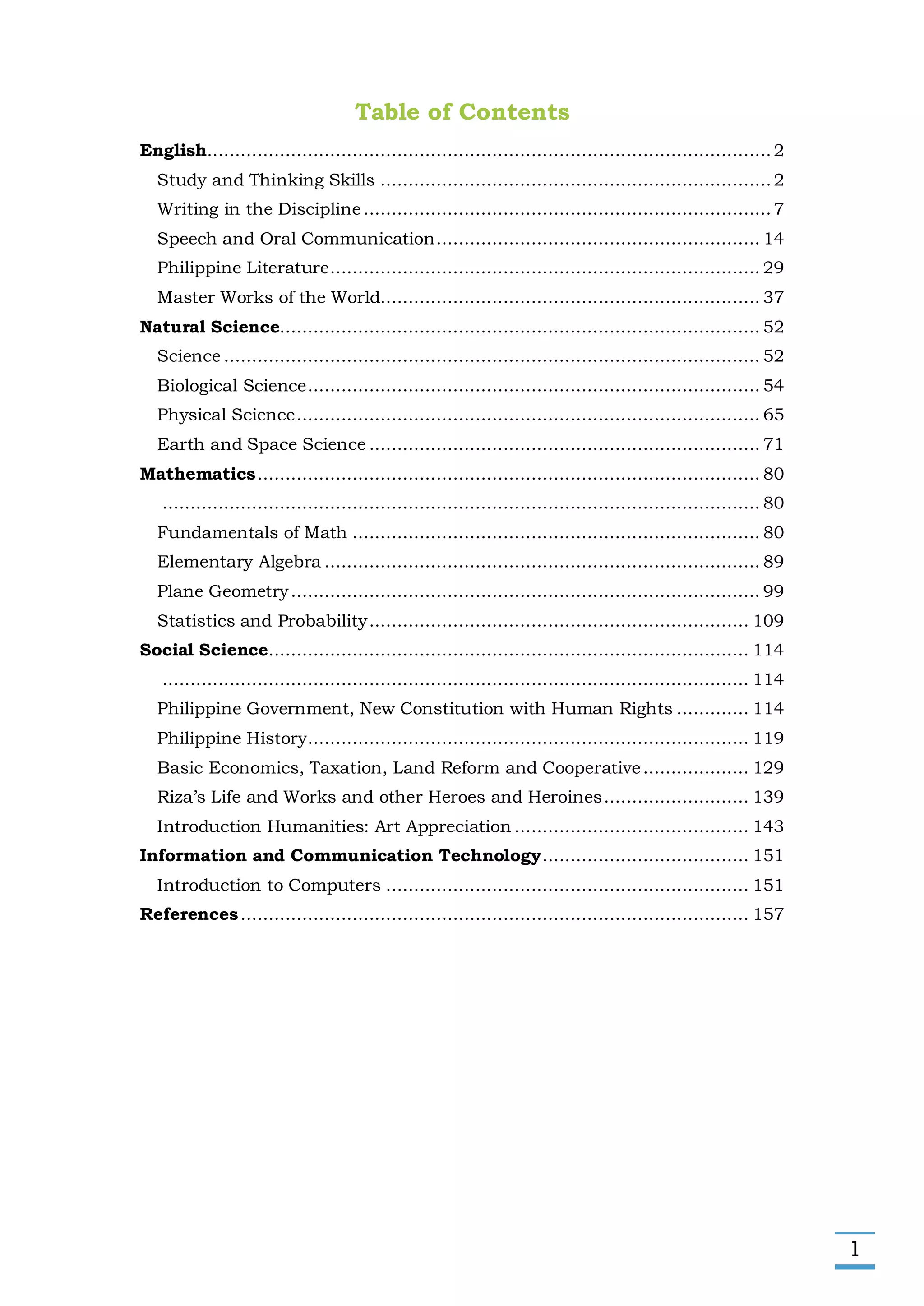 LET Reviewer - General Education | PDF