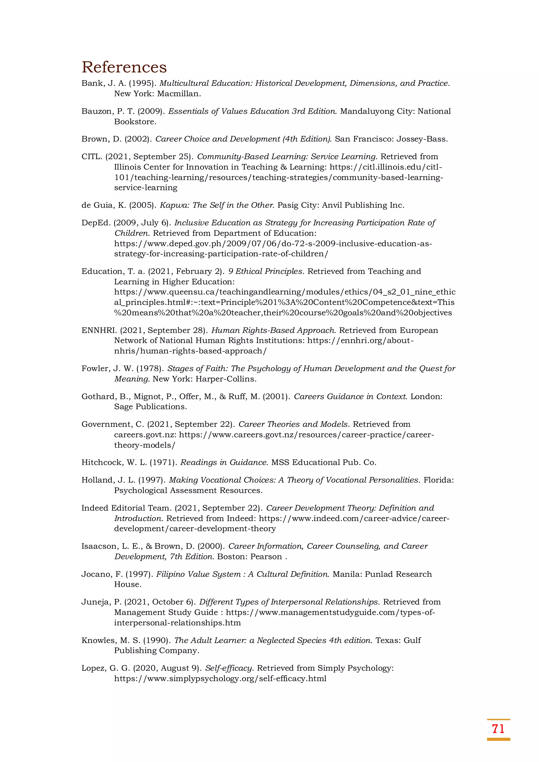 LET Reviewer - Values Education | PDF