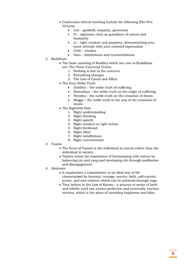 LET Reviewer - Values Education | PDF | Education industry | Industries