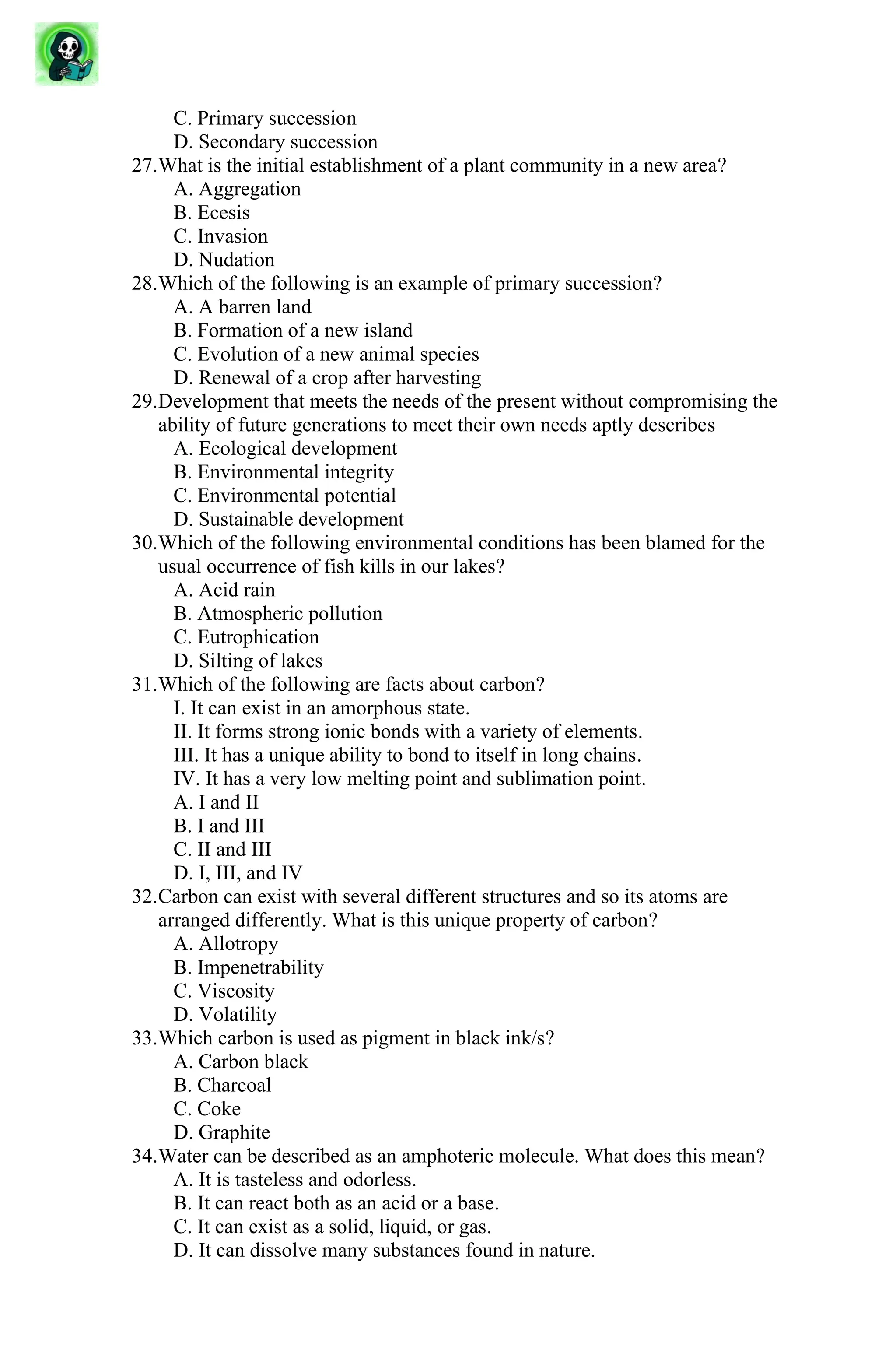 LET Reviewer Drill BSED Major in Science March 2026 [www.edureaper.com].pdf