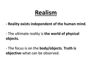 Let review on philosophy of education | PPTX