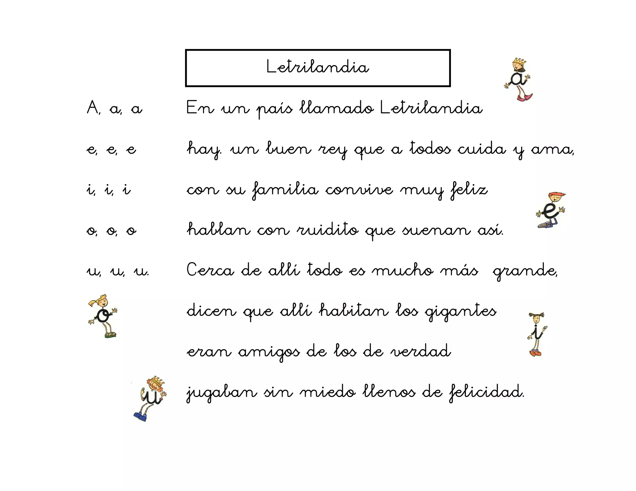 Letrilandia | PDF