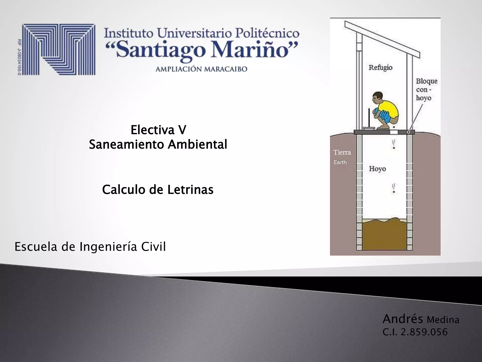 Calculo de Letrinas | PPT