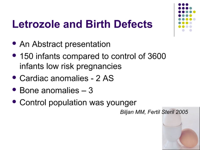 Letrozole ovulation induction | PPT | Pregnancy | Reproductive Health