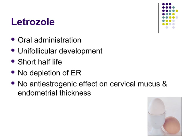 Letrozole ovulation induction | PPT | Pregnancy | Reproductive Health