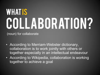 Lets Collaborate! | PDF