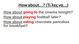 LET’S & how about - english learning grammar | PPT