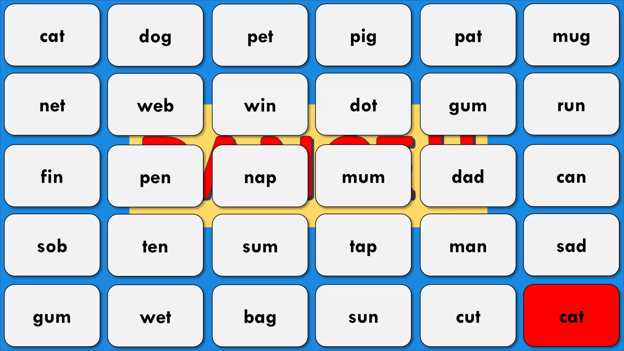 Lets-Dance-Game-Phonics-CVC-Words.pptx | Pets